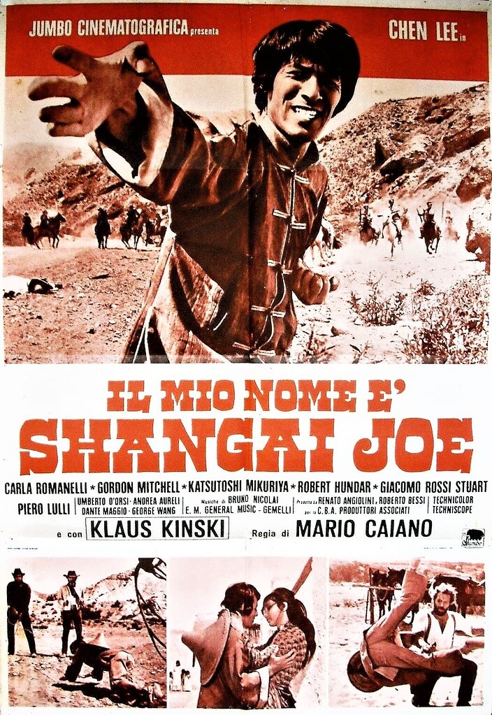 The Fighting Fists of Shanghai Joe / Il mio nome è Shangai Joe (Mario ...