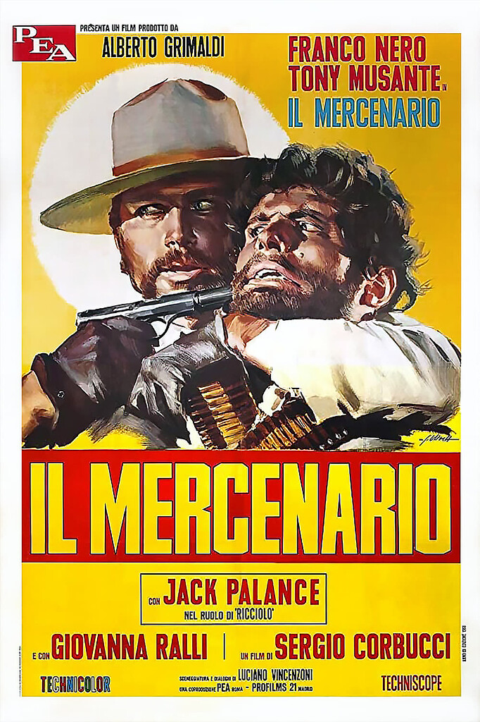 The Mercenary / A Professional Gun / Il mercenario (Sergio Corbucci ...