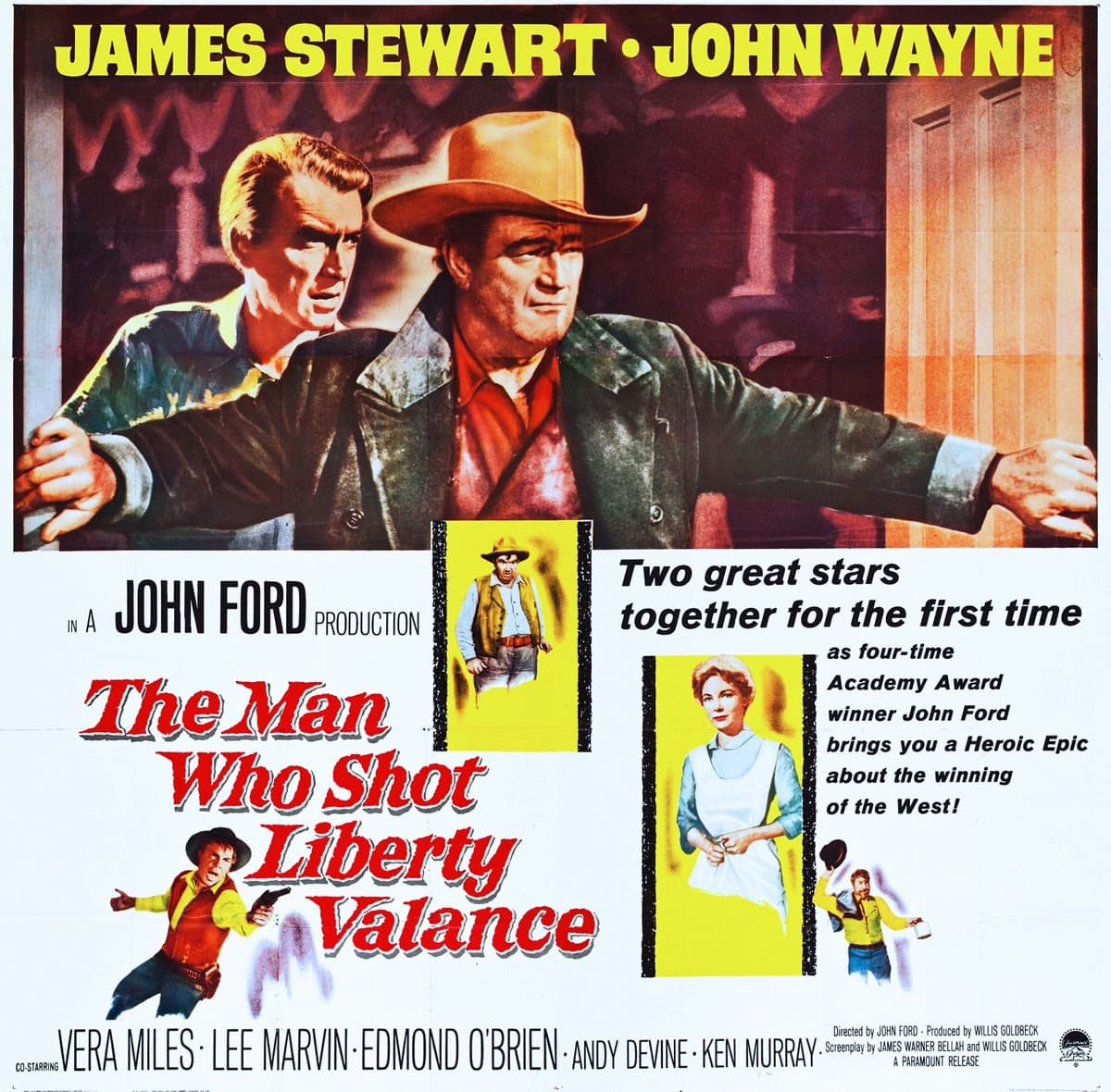The Man Who Shot Liberty Valance Lee Marvin